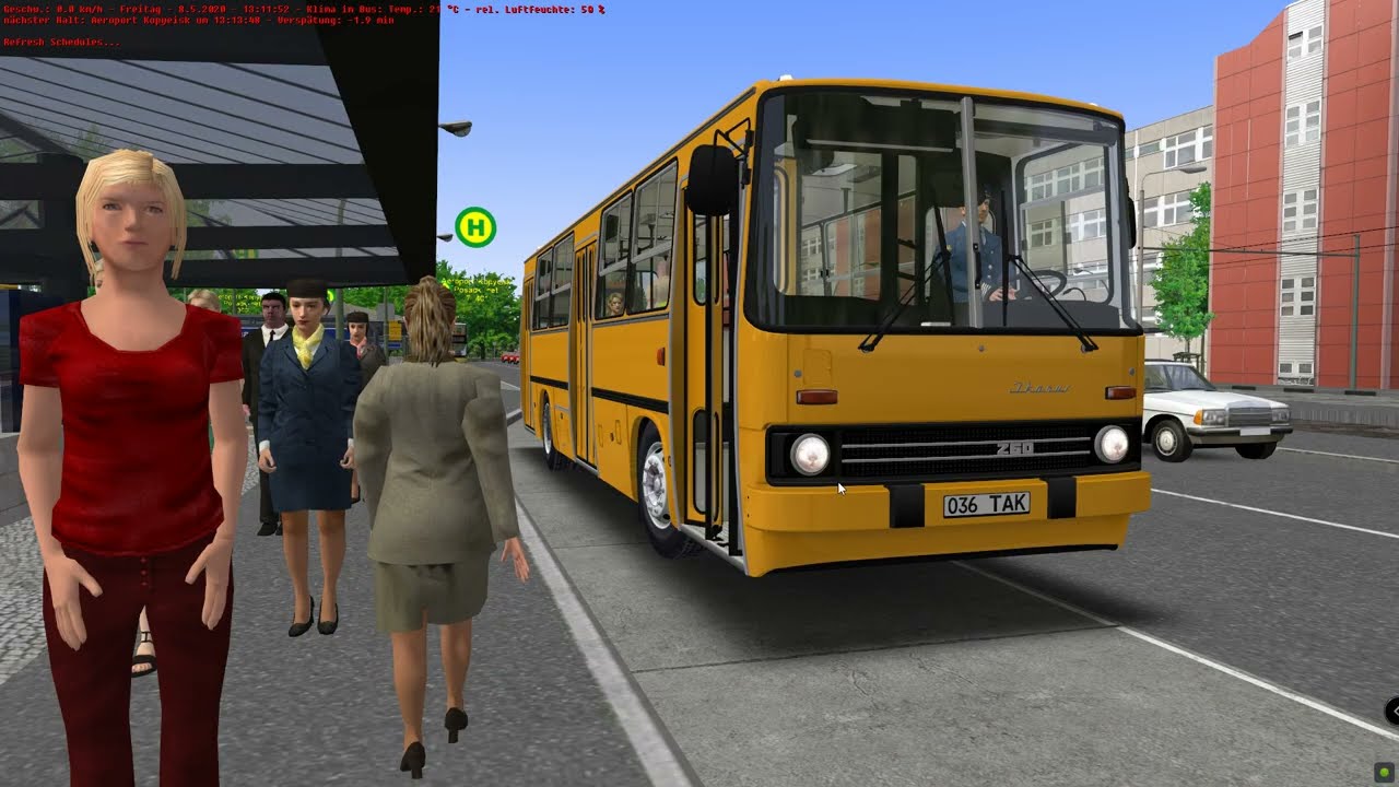 OMSI 2 Steam Edition | Ikarus 260 Add-On | Moges Map | Russian Map ...