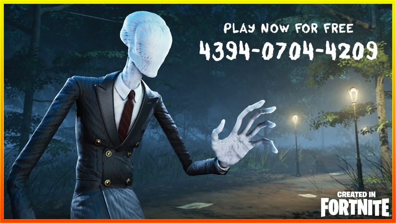 Slenderman Gameplay (Fortnite Creative 2.0 Horror Map) - YouTube