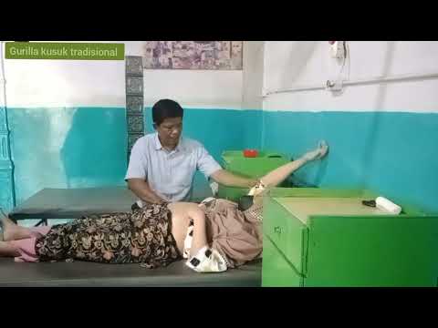 pijat perut ibu muda,tukang pijatnya menang banyak,