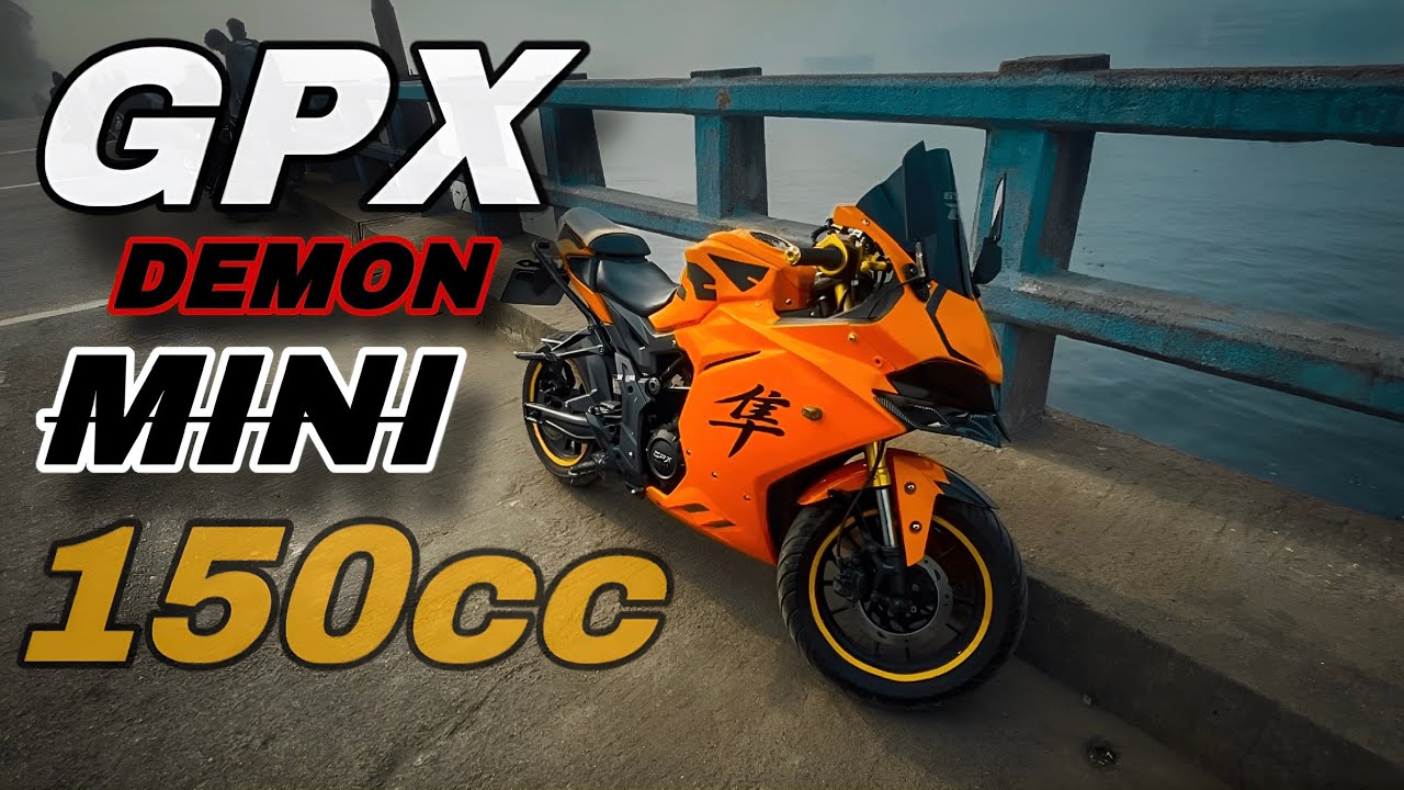 GPX DEMON MINI SPORTS BIKE/150cc/REVIEW/#vortexvlogs#viral#gpx#foryou# ...