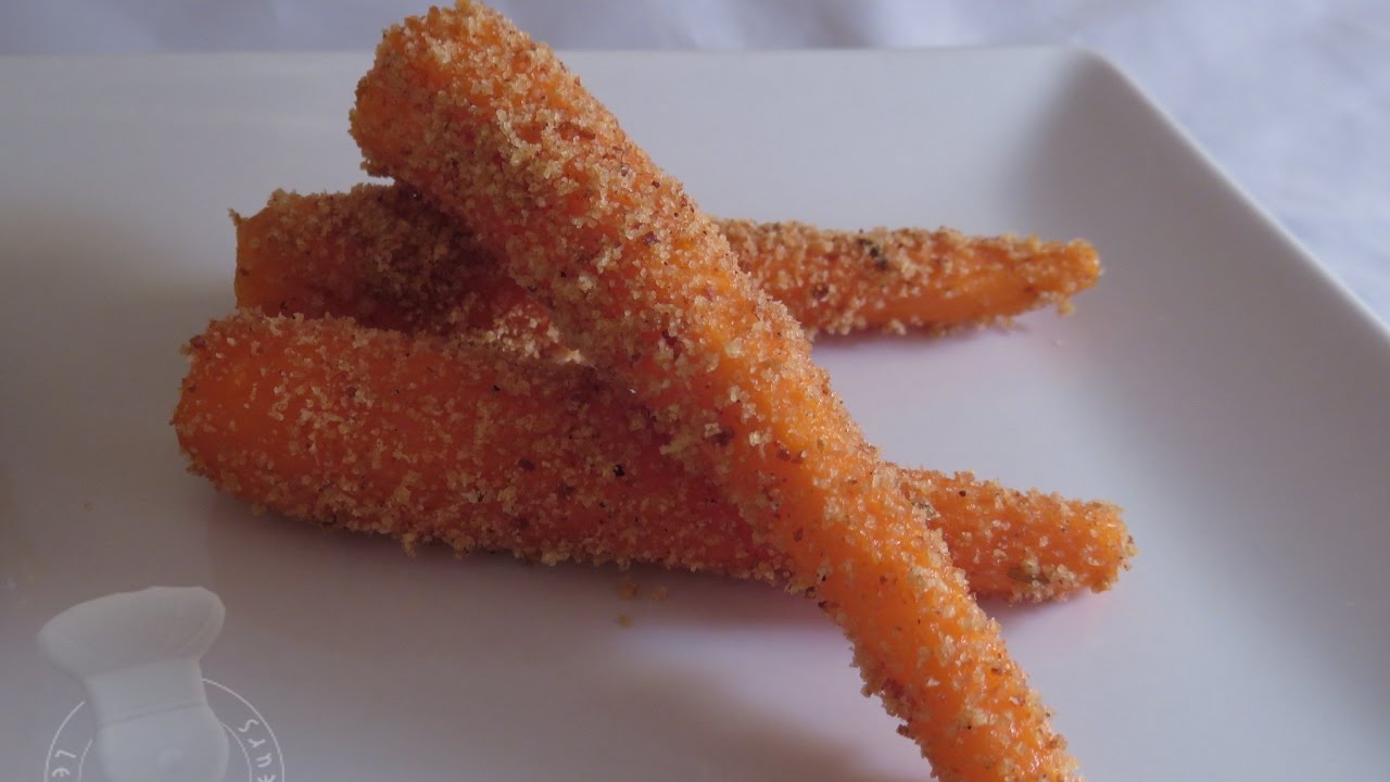 Recette de carottes fanes au pain d'épices - YouTube