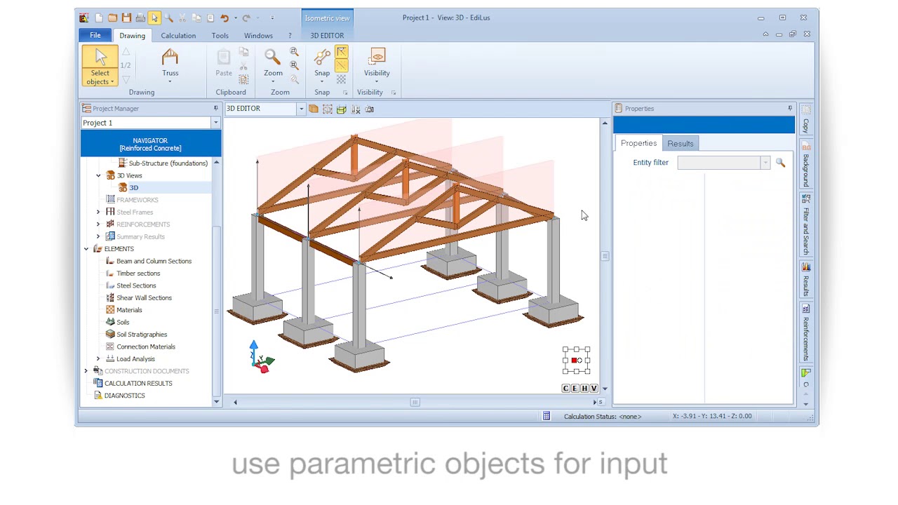 EdiLus Tutorial - Timber rod verifications - ACCA software - YouTube