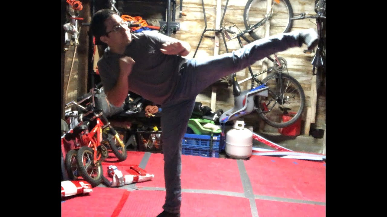 Basic Solo Martial Arts Drills At Home Tutorial 1 - YouTube