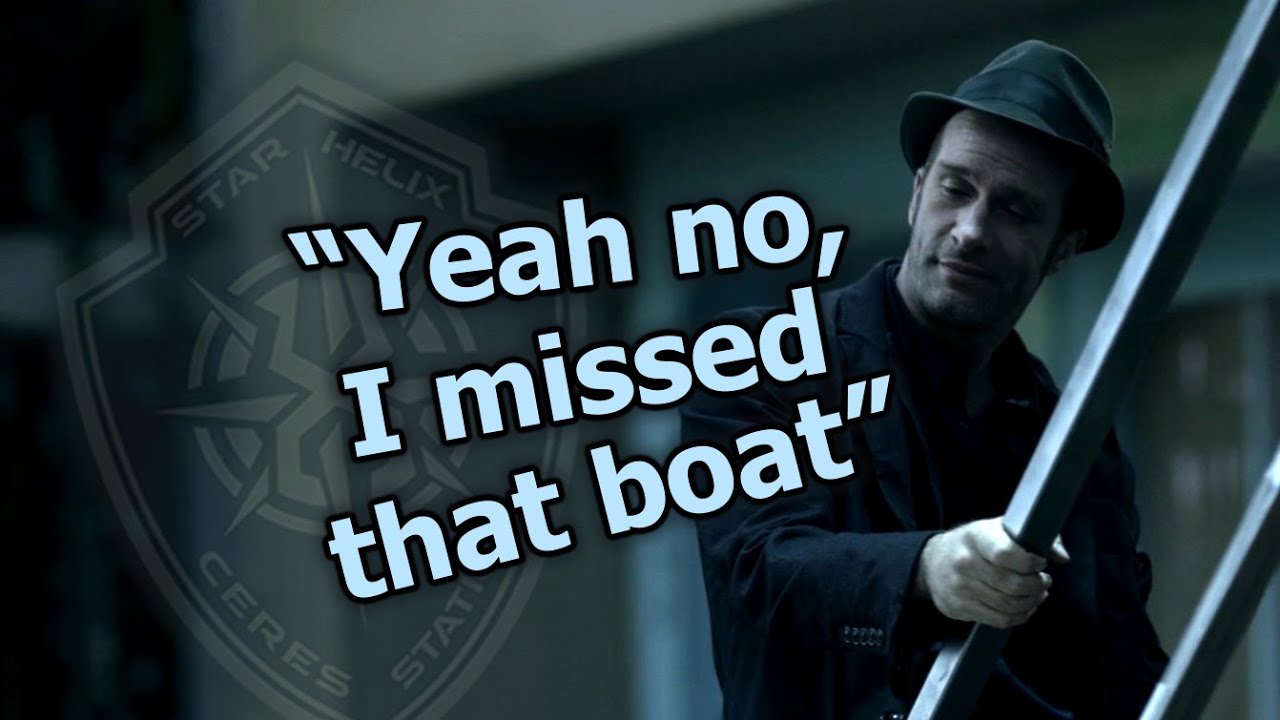 "Yeah no, I missed that boat" ~ Josephus Miller (Thomas Jane) ~ The ...