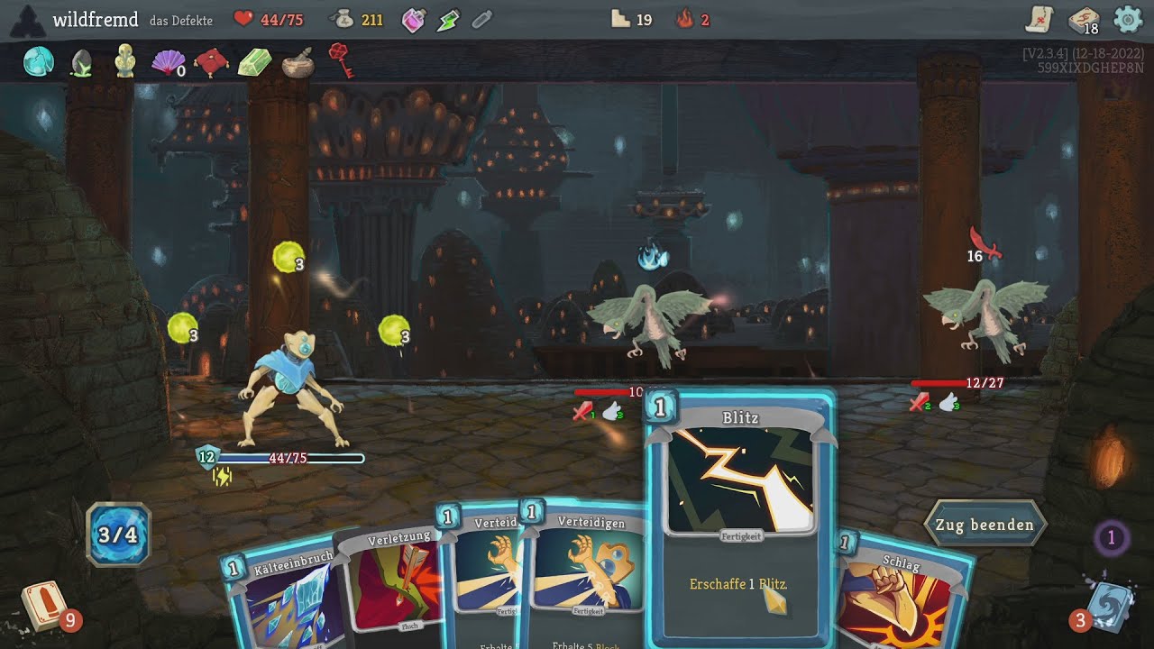 Slay the Spire 73.2: Blitz beißt Schneesturm (Deutsch Gameplay) - YouTube