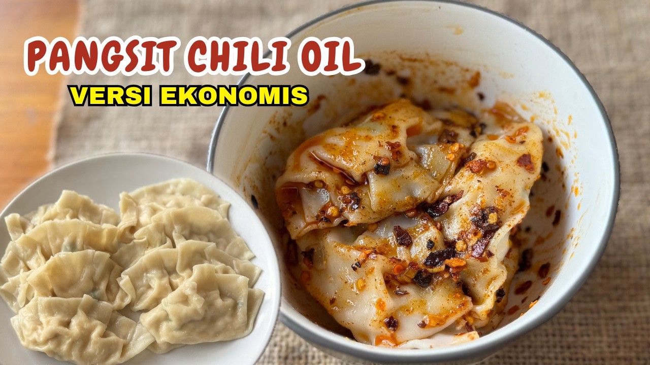 PANGSIT CHILI OIL VERSI EKONOMIS | WONTON CHILI OIL | LAYAK JUAL ...