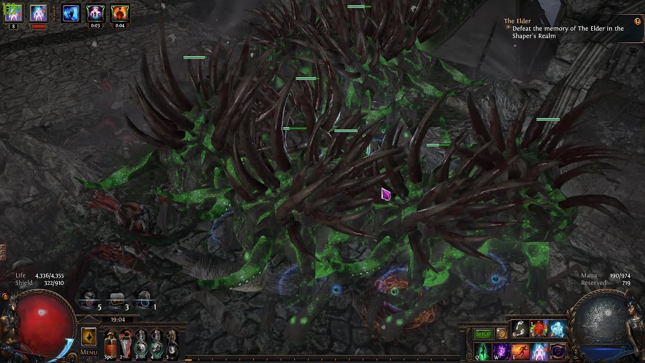 Impaling Abomination spectres (PoE 3.24) - YouTube