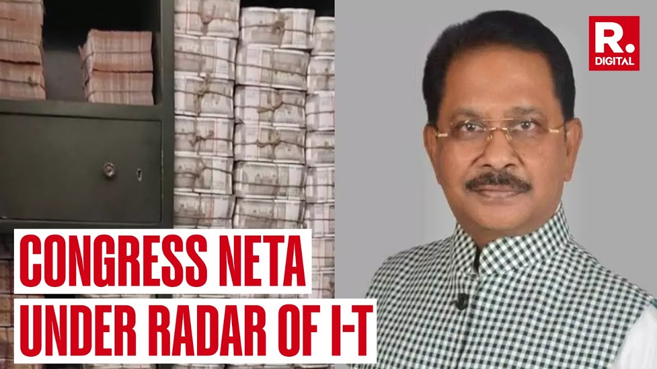 BREAKING: Income Tax Raids Continue At Congress Neta Premises - YouTube
