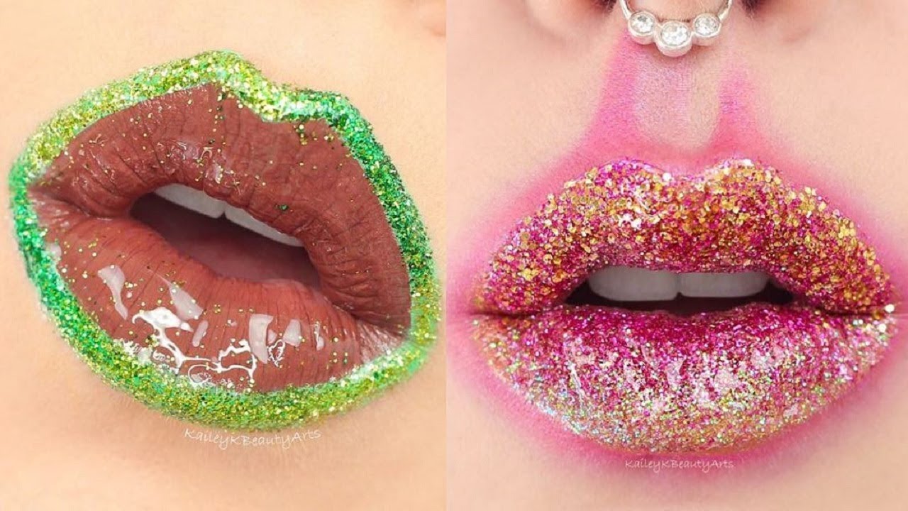 Lipstick Video Tutorial Compilation 2019 - DIY 1st - YouTube