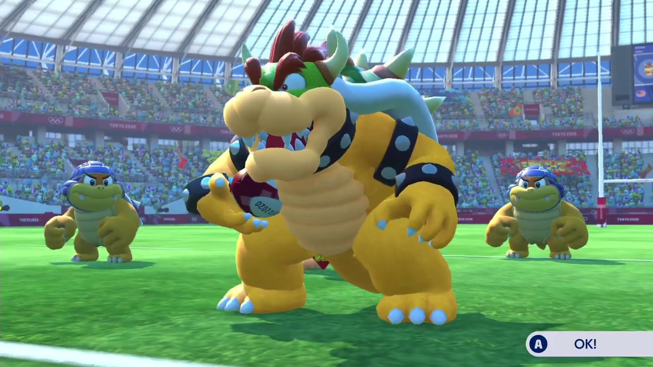 Mario & Sonic at the Olympic Games Tokyo 2020 (Rugby Sevens) Let's play ...