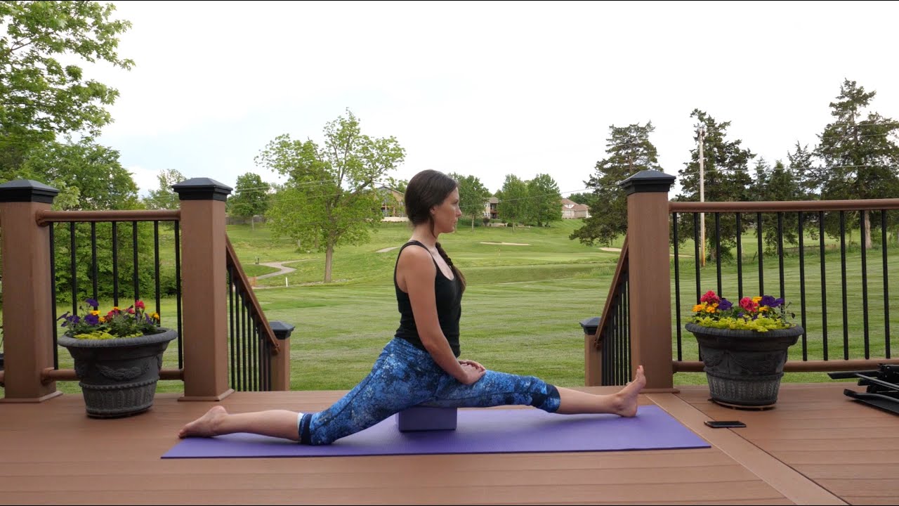 10 Minute Front Splits Practice - YouTube