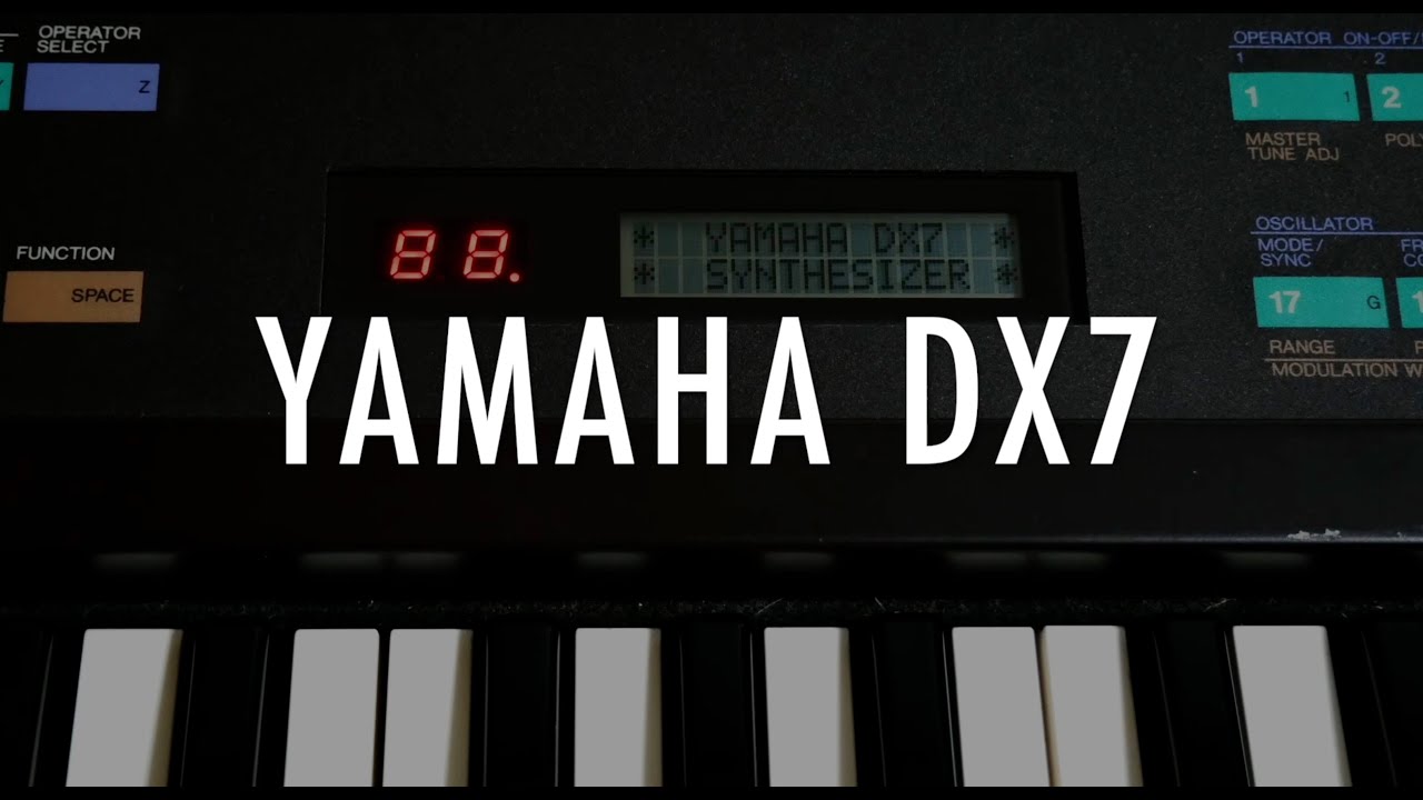 YAMAHA DX7 Sound edit : retake - YouTube