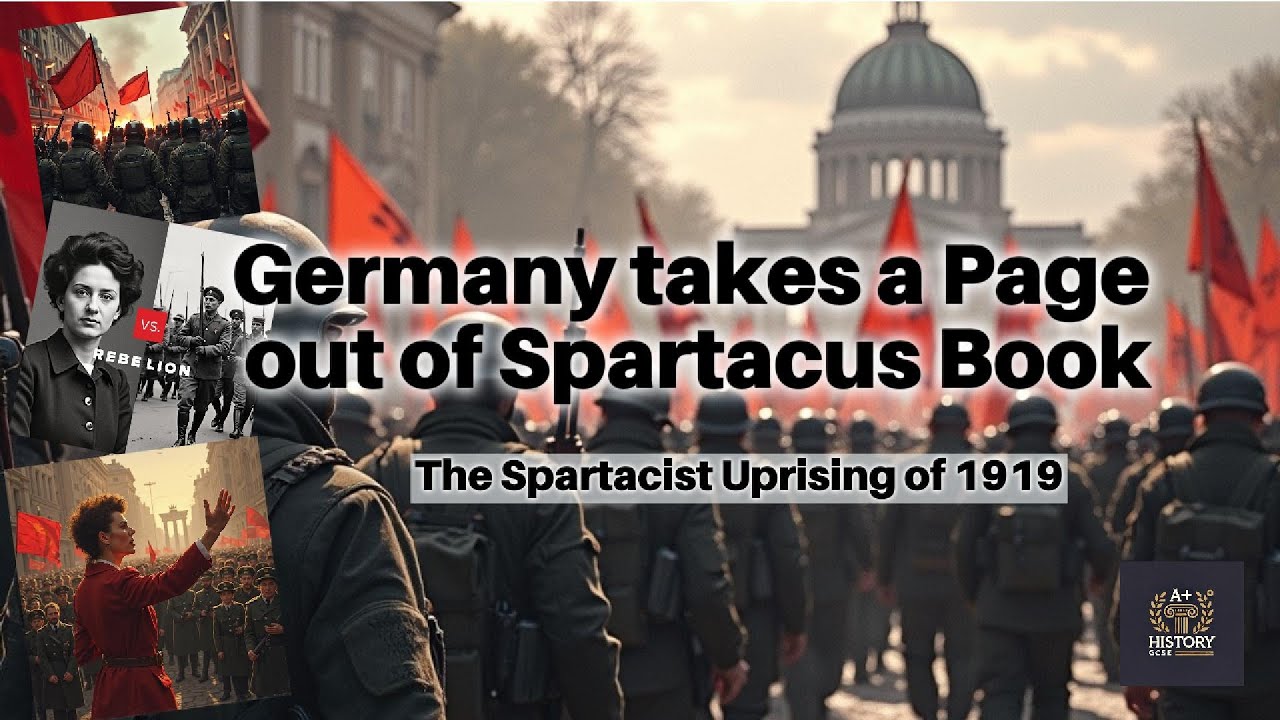 A* GCSE History: The Spartacist Uprising of 1919 - YouTube