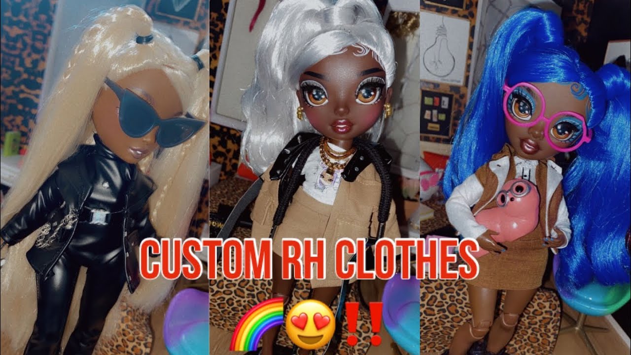 Custom Rainbow High Doll Clothes🌈😍‼️ - YouTube