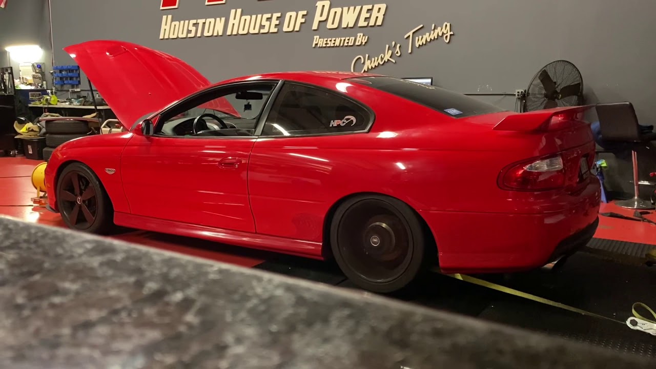 Cammed GTO Dyno Pulls - YouTube