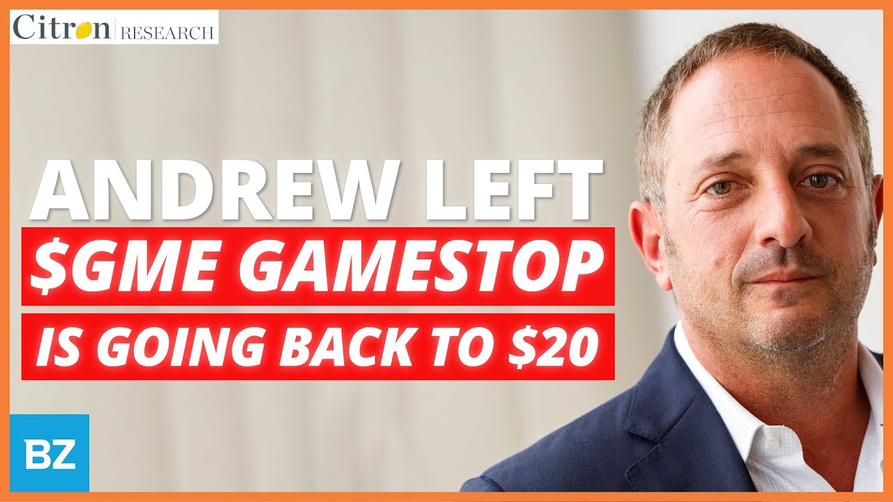 Andrew Left Bearish $GME | ZingerNation - YouTube