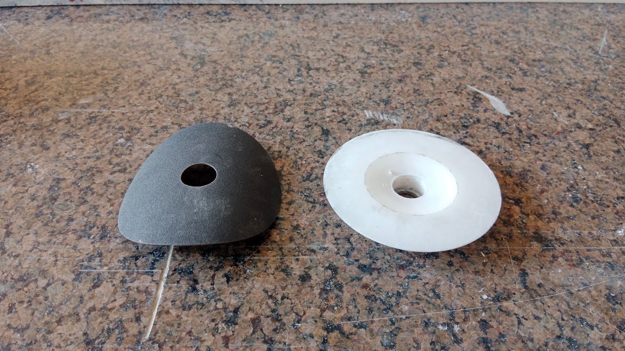 4 Inch Plate and Sandpaper For Hand Grinder - YouTube