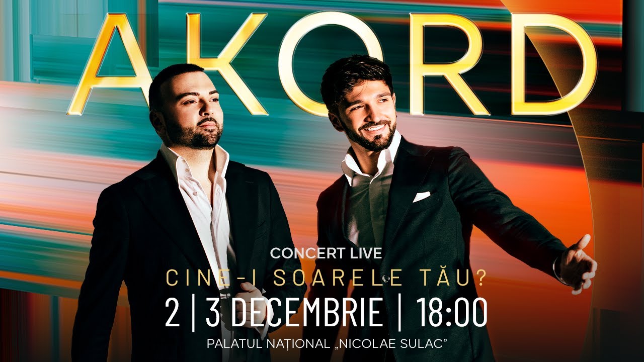 AKORD - SPOTUL CONCERTULUI DIN 2 SI 3 DECEMBRIE 2023 - YouTube