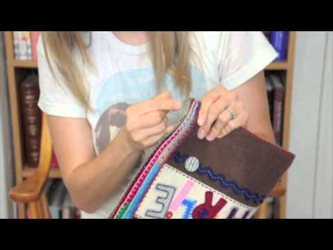Felt Book Binding Tutorial - YouTube