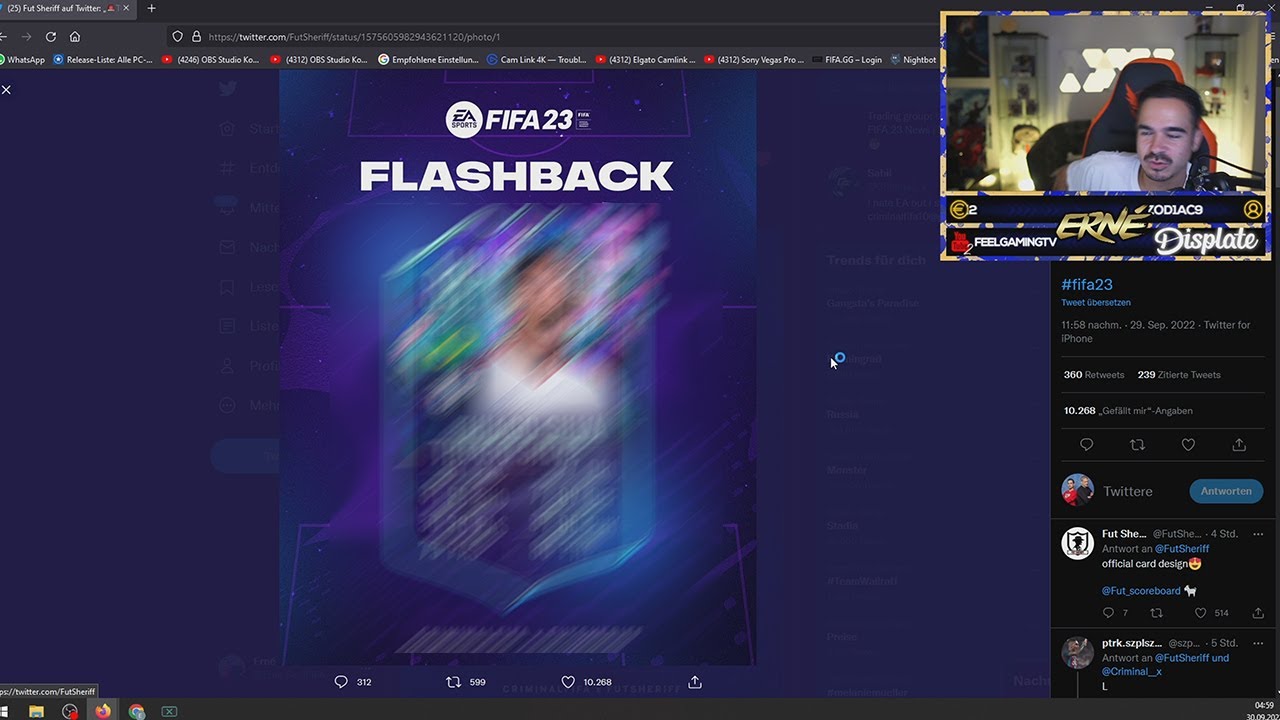 DIE ERSTE FIFA 23 FLASHBACK SBC in FIFA 23😱 - YouTube