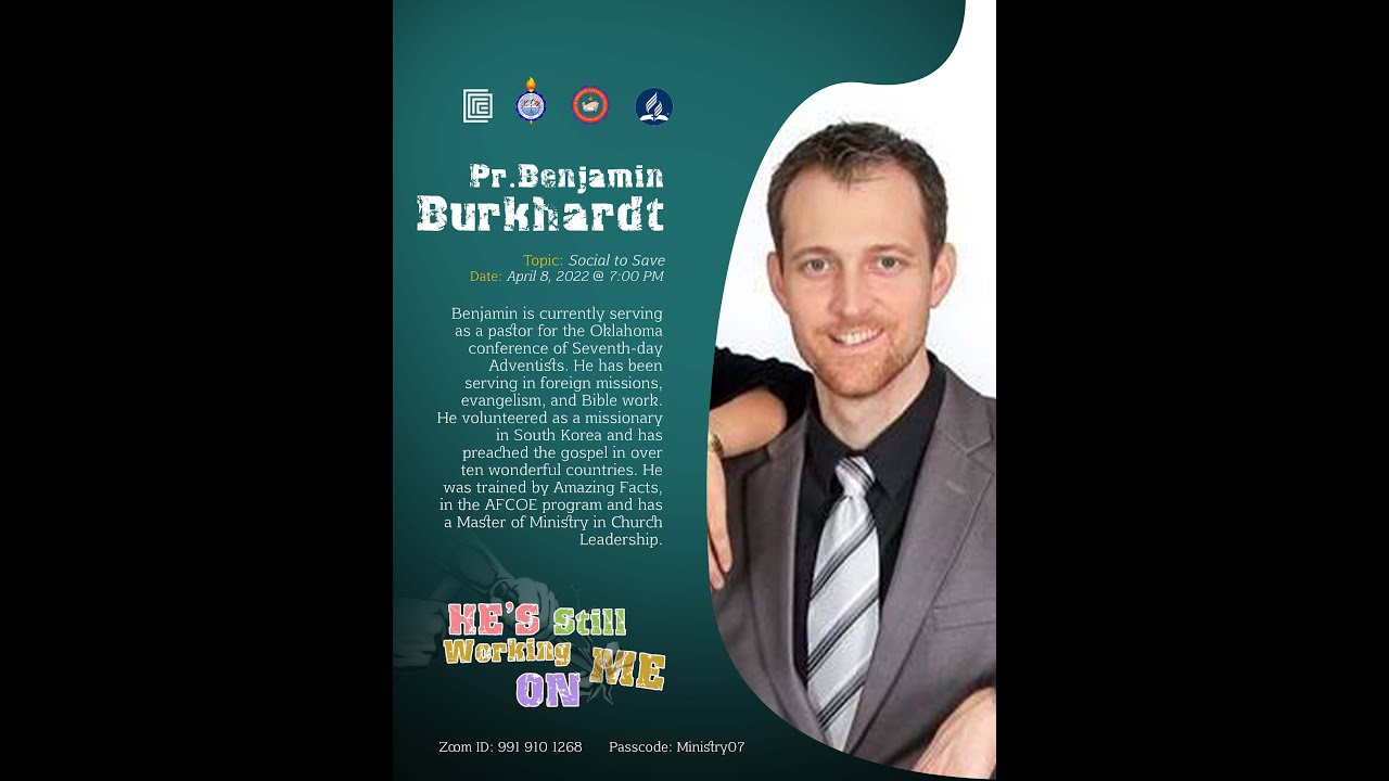 Teen Talk Series Topic 7: Social To Save by Pr. Benjamin Burkhardt ...