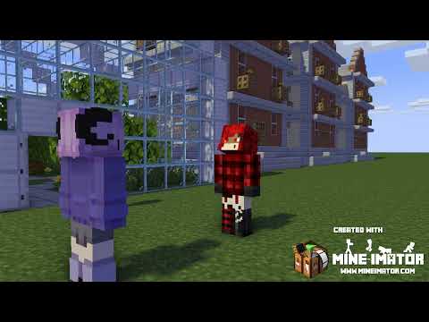 Minecraft Zombie vs Peashooter GW Fighting Animation @Batman4014