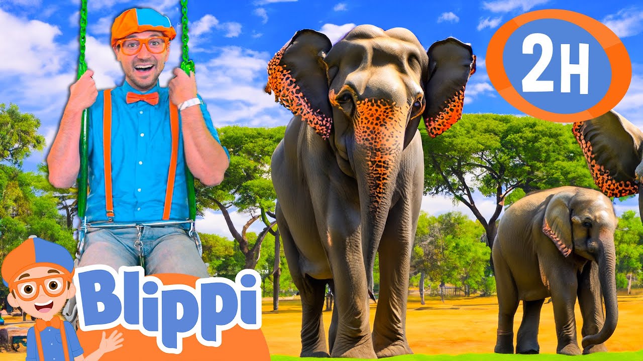 Blippi Learns About Jungle Animals | Blippi and Meekah Best Friend ...