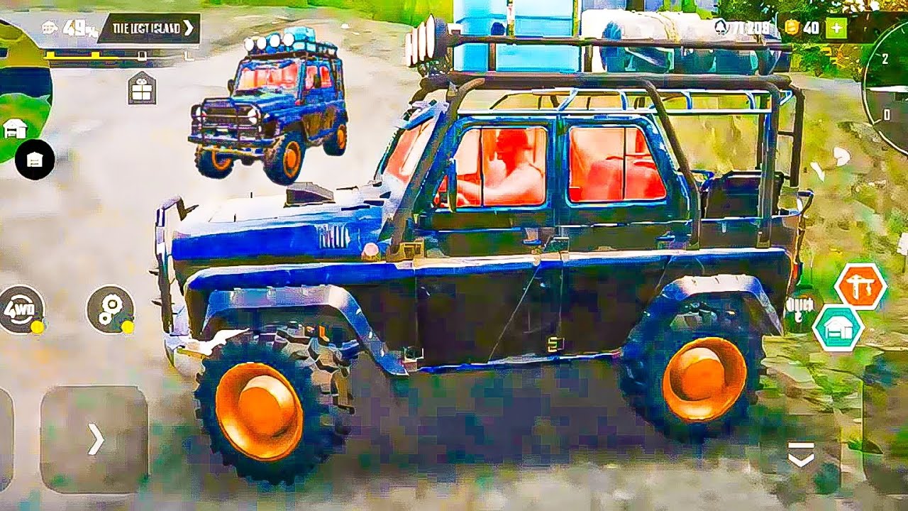 Offroad Outlaws Multiplayer Gameplay-Police Monster Trucks Extreme Off ...