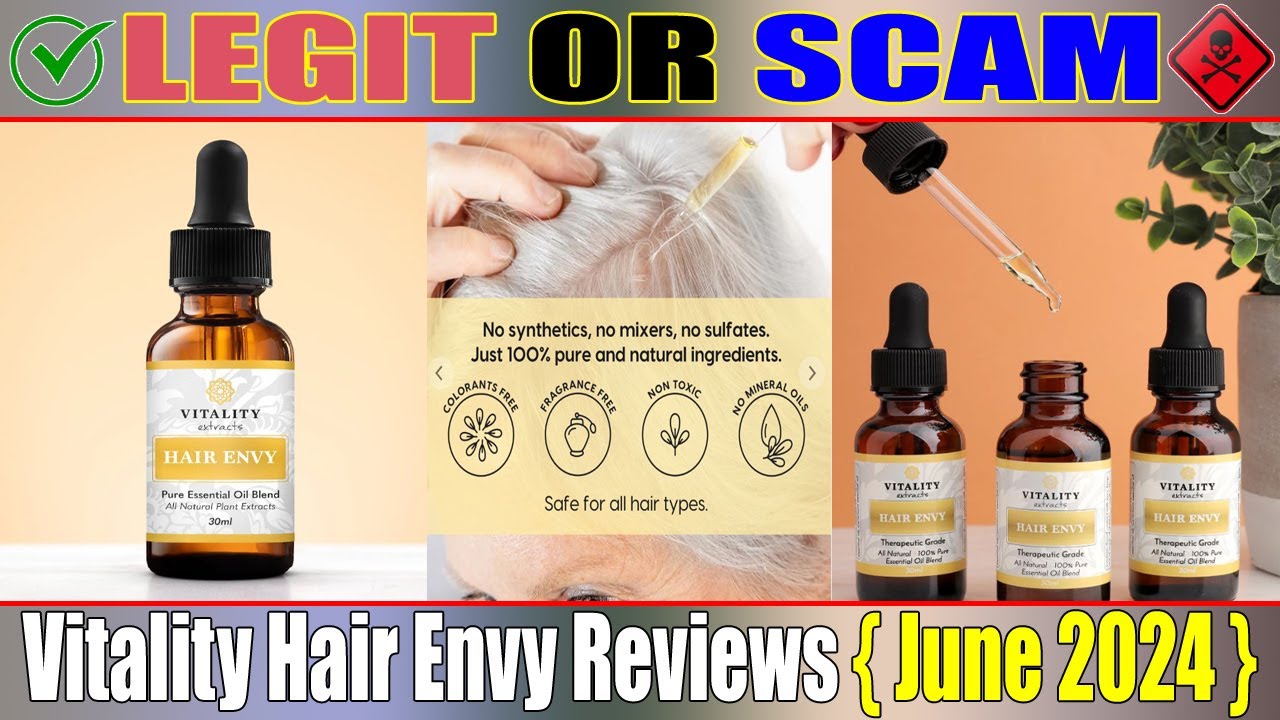 Vitality Hair Envy Reviews (June 2024) Watch Unbiased Review Now! Scam ...