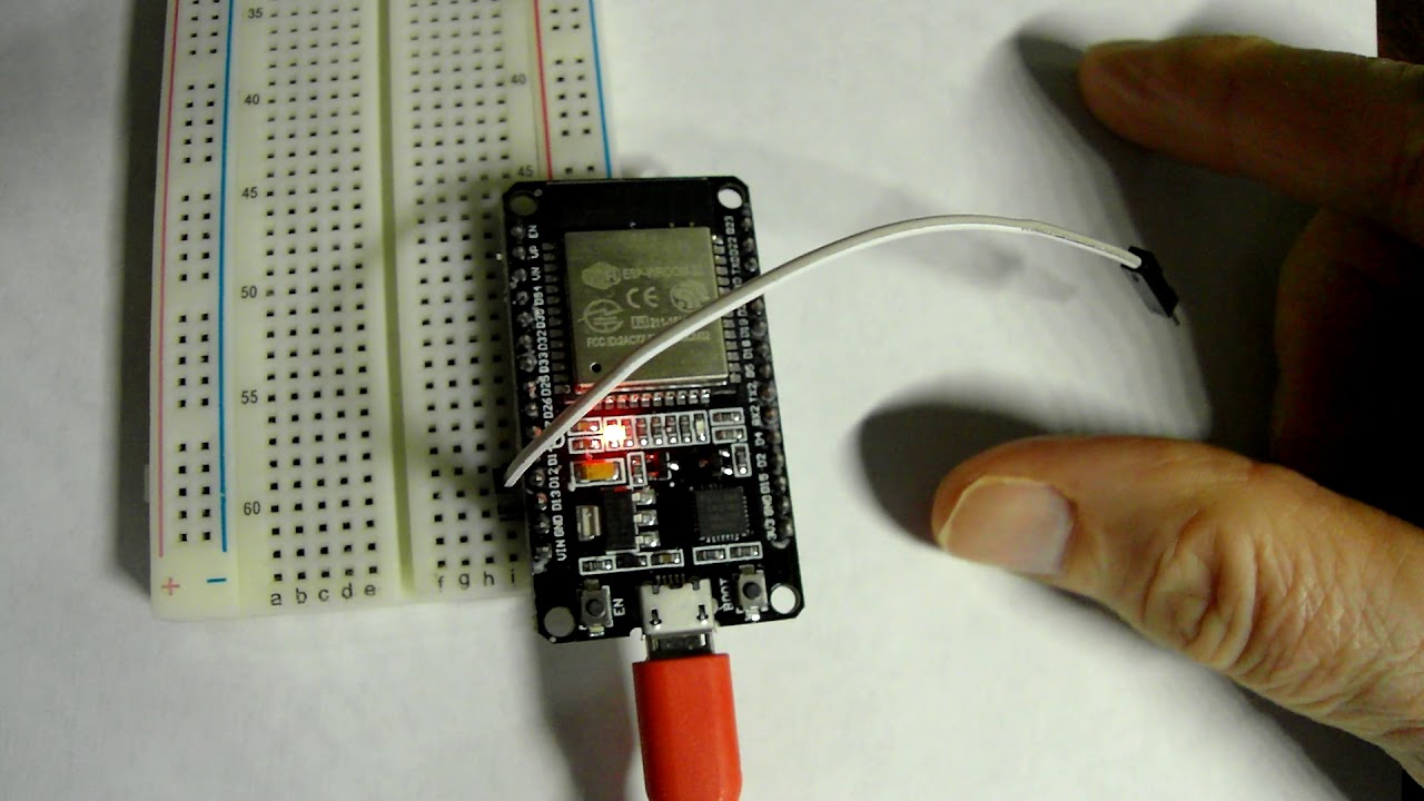 Touch Sensor and LED BUILTIN - YouTube