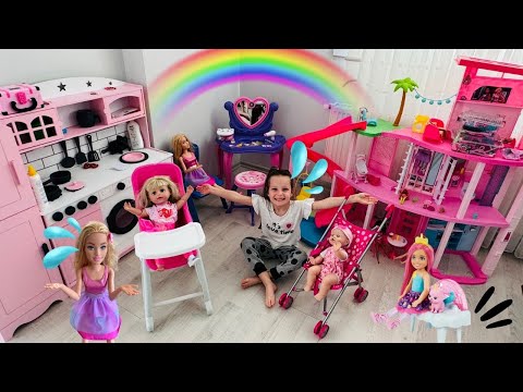 Kız Oyunları!Ada’ya Dev Oyun Odası Yaptık!Oyuncak Bebek Videoları,Kız Oyunları #babydoll #doll