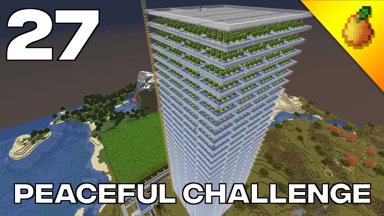 Peaceful Challenge #27: Massive Cactus Farm And Server Tour With ...