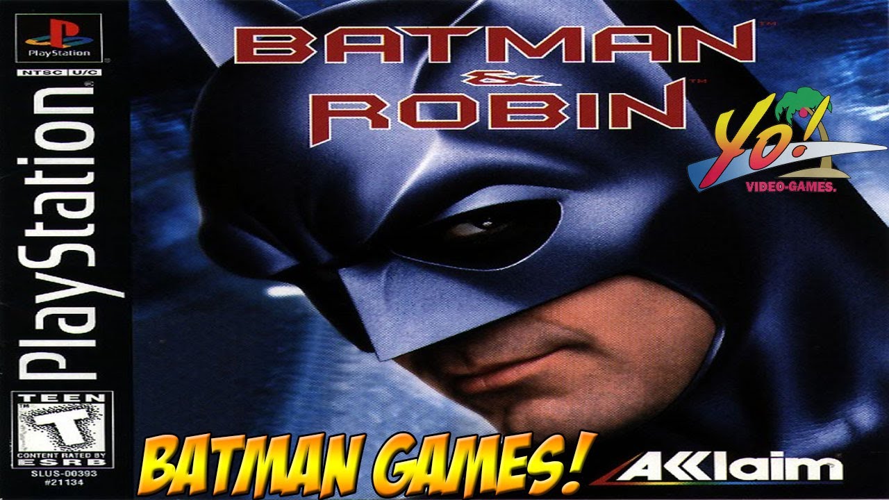 Batman Games! Batman and Robin! Playstation - YoVideogames - YouTube