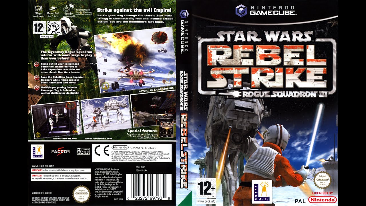 Star Wars Rogue Squadron III: Rebel Strike Longplay - YouTube