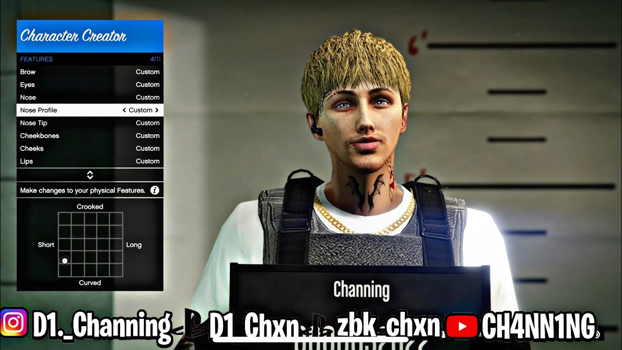 Best Face Creation On GTA 5 Online(watch if u want to be drippy) - YouTube