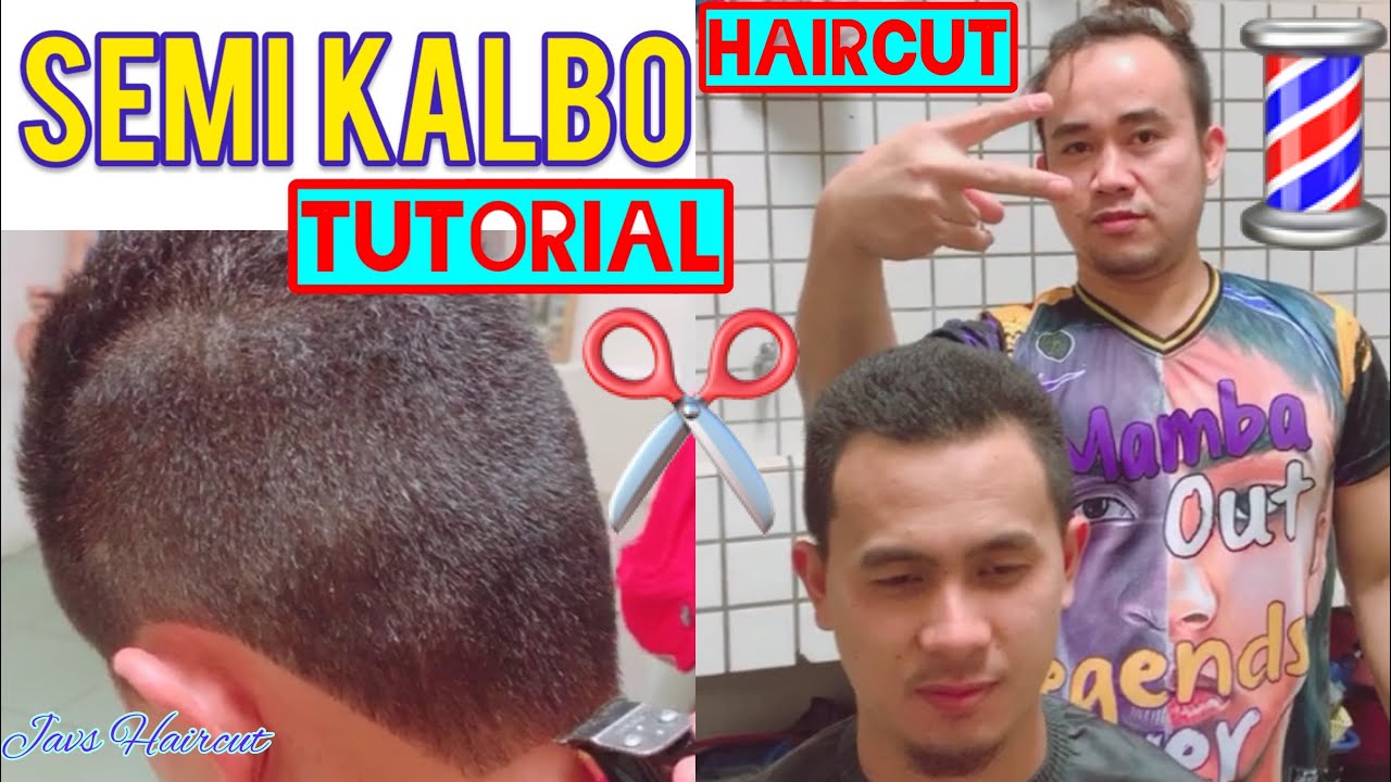 PAANO MAG GUPIT NG BUHOK? SEMI KALBO - YouTube