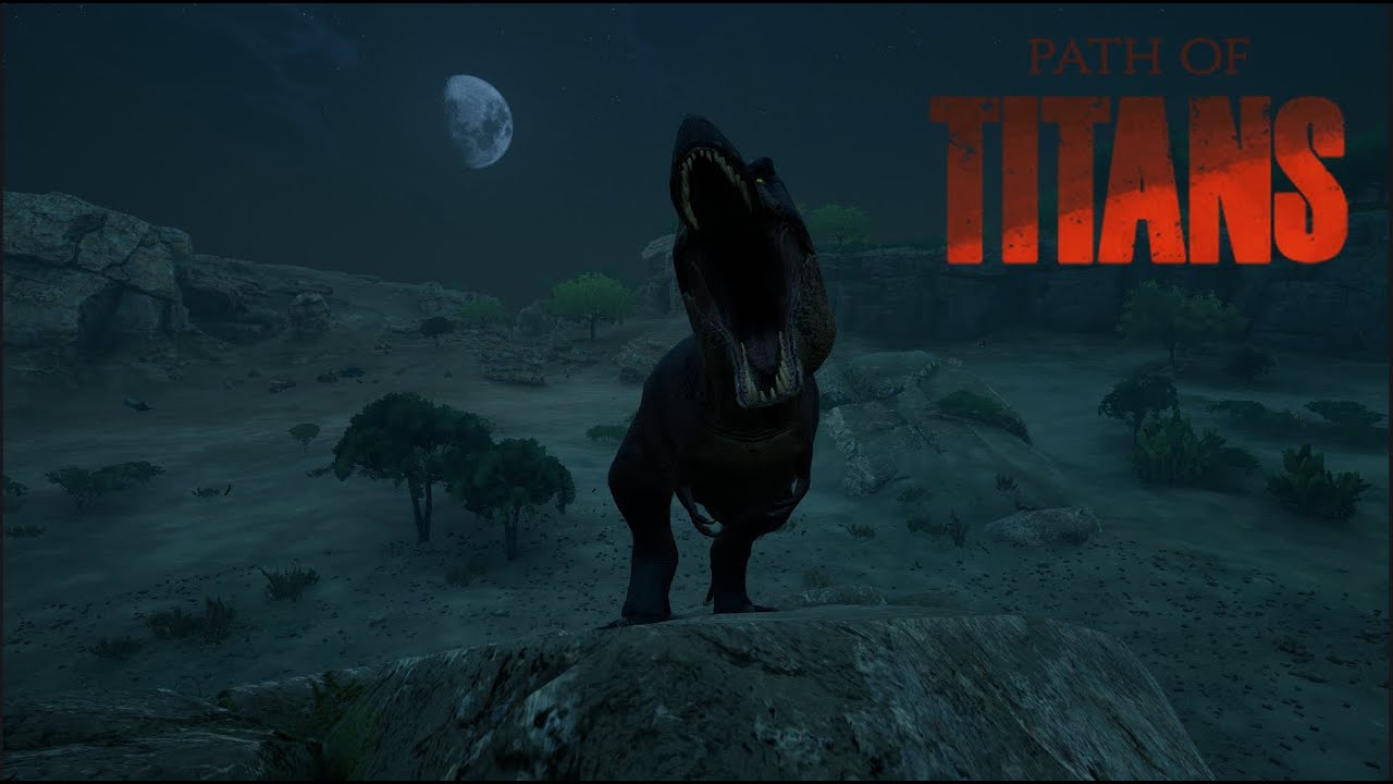 PATH OF TITANS NEW TYRANNOSAURUS!!! | Primordial Tyrants mod showcase ...