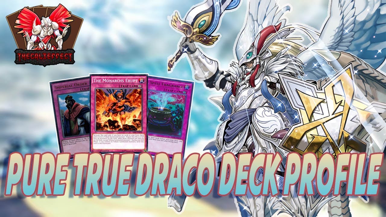 YUGIOH! *COMPETITIVE* TRUE DRACO DECK PROFILE! |THE BEST ANTI-META DECK EVER!?| (JANUARY 2018 ...