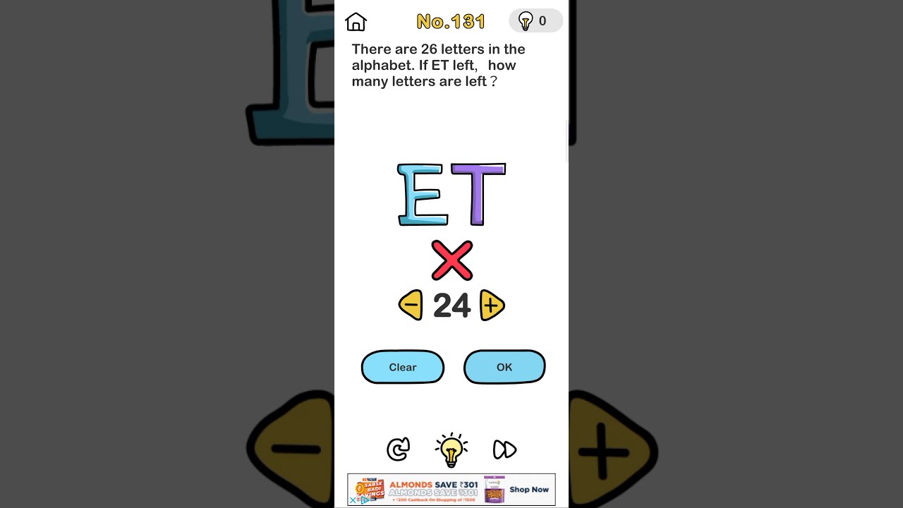 There Are 26 Letters In Alphabet If ET Left How Many Letters Are Left There Are 26 Letters In Alphabet If ET Left How Many Letters Are Left
