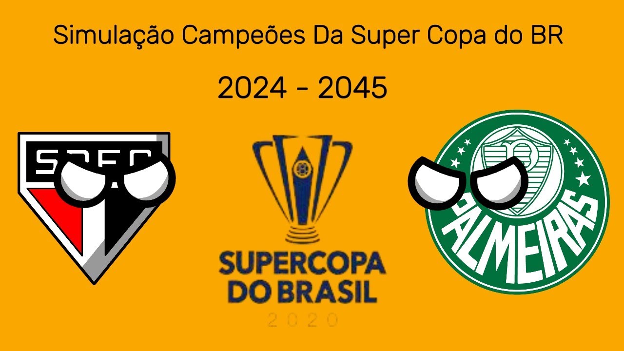 Campeões Da Super Copa BR 2024-2045 - YouTube