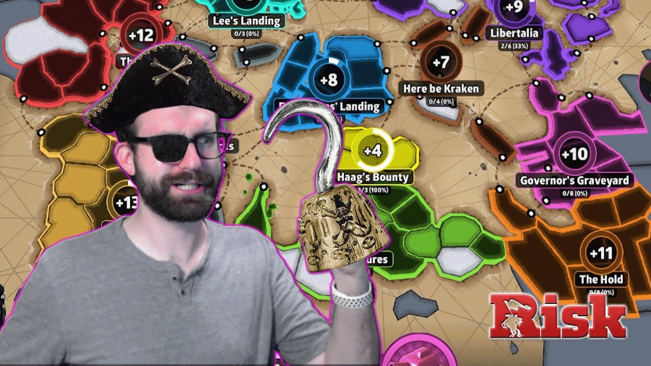 This Risk map has insane continent bonuses - YouTube