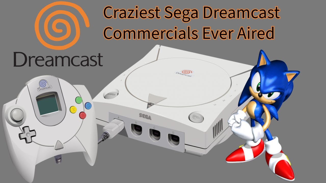 The Craziest Sega Dreamcast Commercials Ever Aired - YouTube
