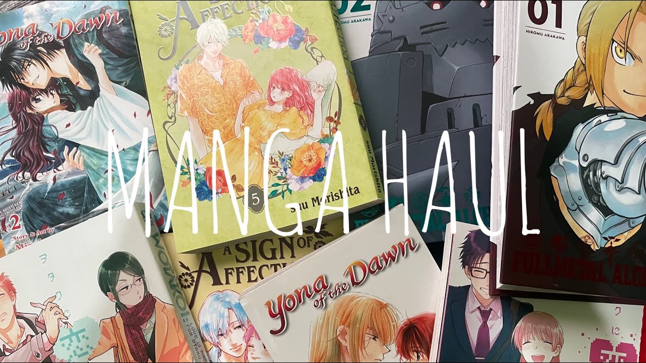 Manga Haul | Buying New and Second Hand Mangas in the Philippines - YouTube