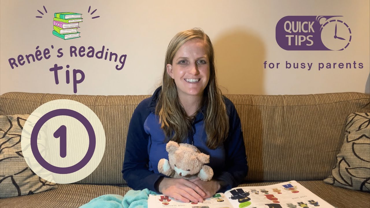 Tips for reading with your child - Renee's Reading Tip #1 - YouTube