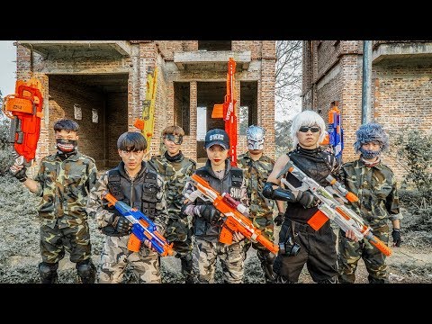 Banana TV : Ultimate Squad Skill Nerf Guns Fight High-tech Crime NERF WAR Police Protect Justice