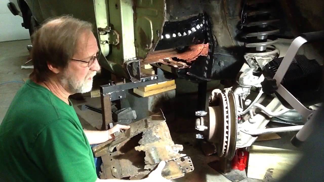 Ranchero/Torino torque box installation - YouTube