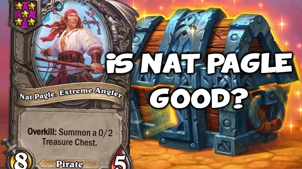 Nat Pagle, Extreme Angler win the game--hearthstone battlegrounds - YouTube