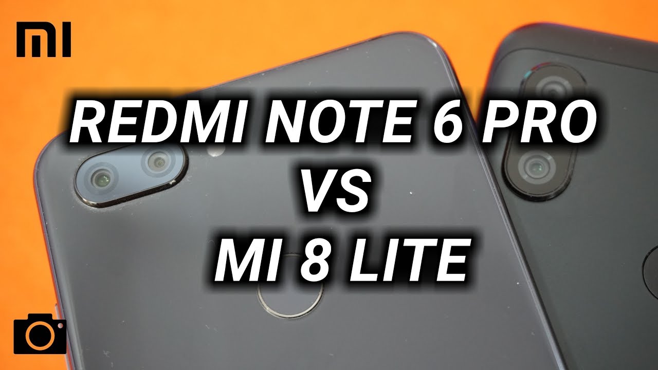 Xiaomi REDMI NOTE 6 PRO vs MI 8 LITE - Foto e Vídeo - YouTube