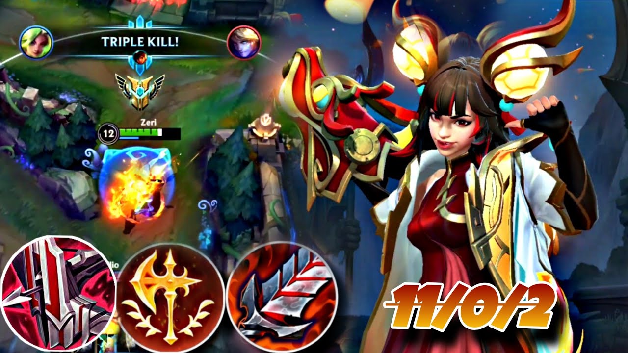 WILD RIFT ADC | WHY ZERI IS THE BEST HYPER CARRY IN PATCH 6.0D? | # ...