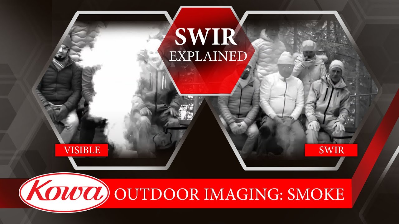 Looking through Smoke with SWIR Camera - YouTube